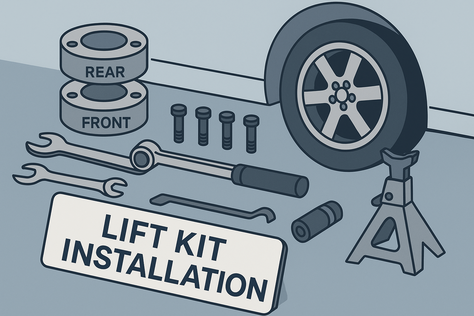 Lift Kit Installation Instructions – Leveling Lift Kit