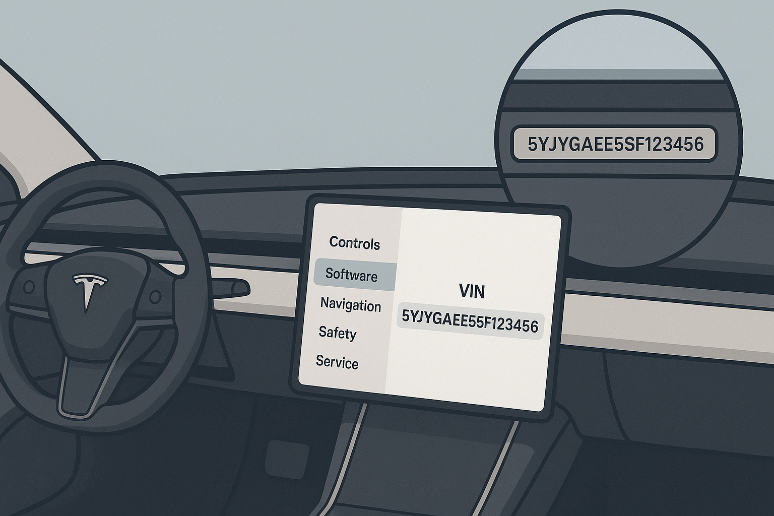 Where to Find Your Car’s VIN and What It Means (With a Tesla Example ...